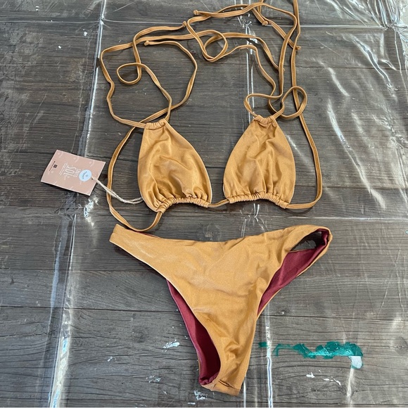 santo sol | Swim | Santo Sol Swim Suit Top And Bottom | Poshmark